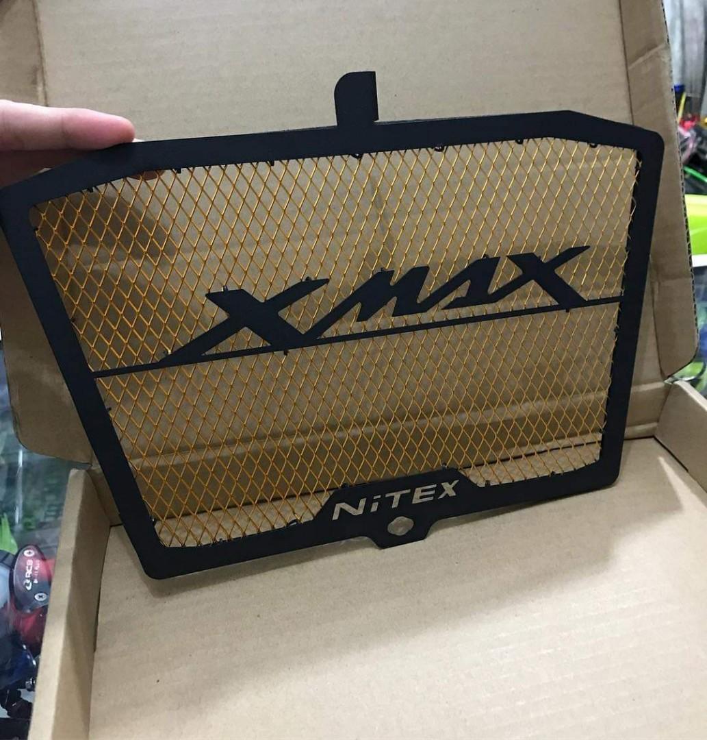 P.O Yamaha Xmax Radiator Cover, Motorcycles, Motorcycle Accessories on ...
