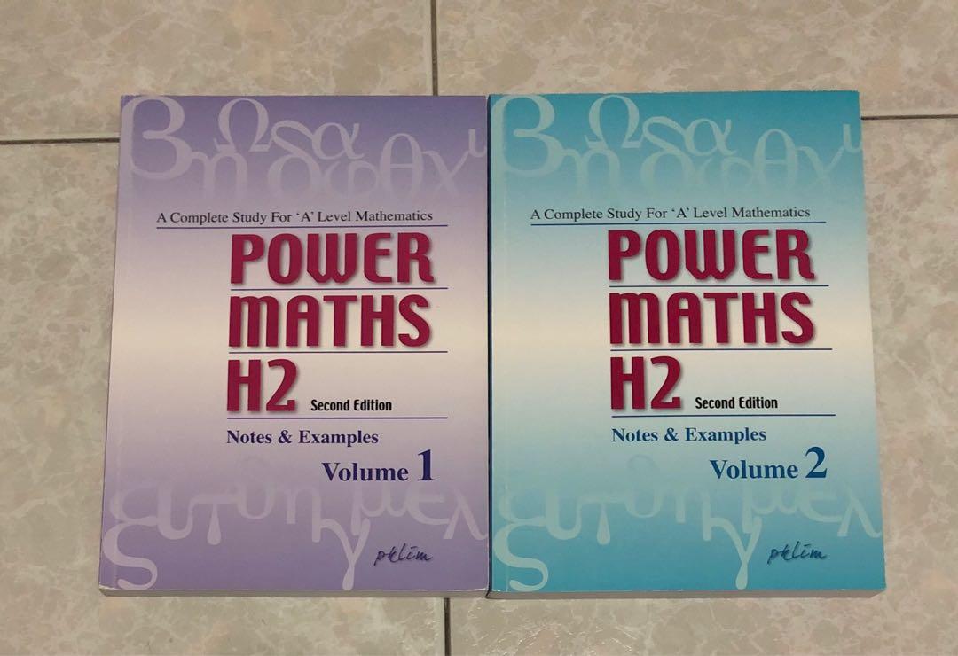 Power Maths H2 Volumes 1~2, Hobbies & Toys, Books & Magazines ...