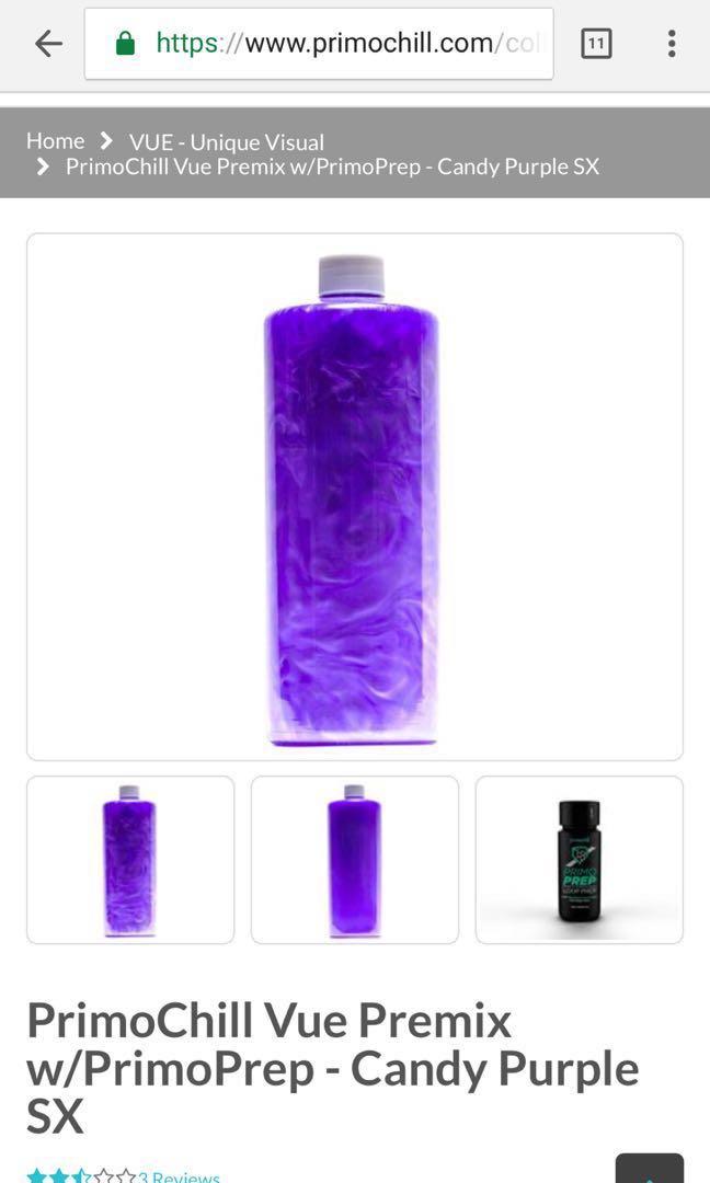 Primochill Vue Coolant (candy purple SX), TV & Home Appliances, TV ...