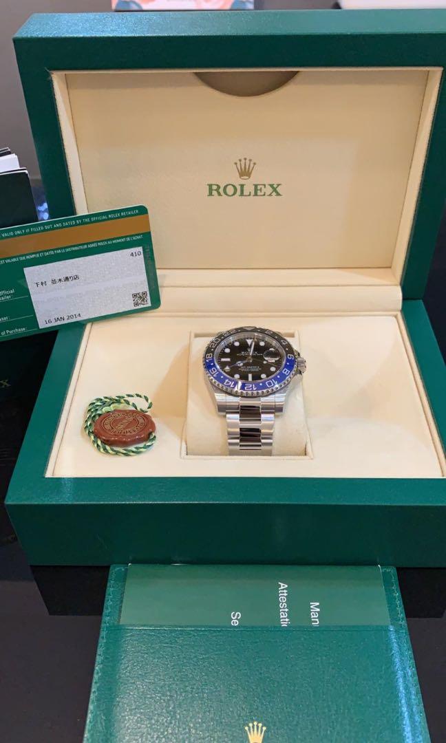 Rolex Batman, Luxury, Watches on Carousell