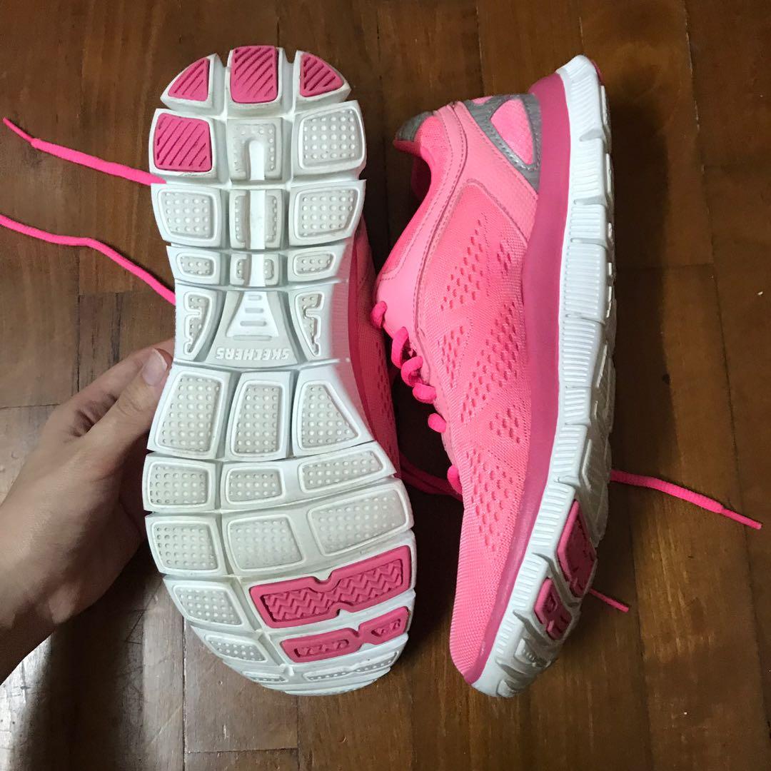 Skechers hot pink shoes (size 37), Women's Fashion, Footwear, Sneakers ...
