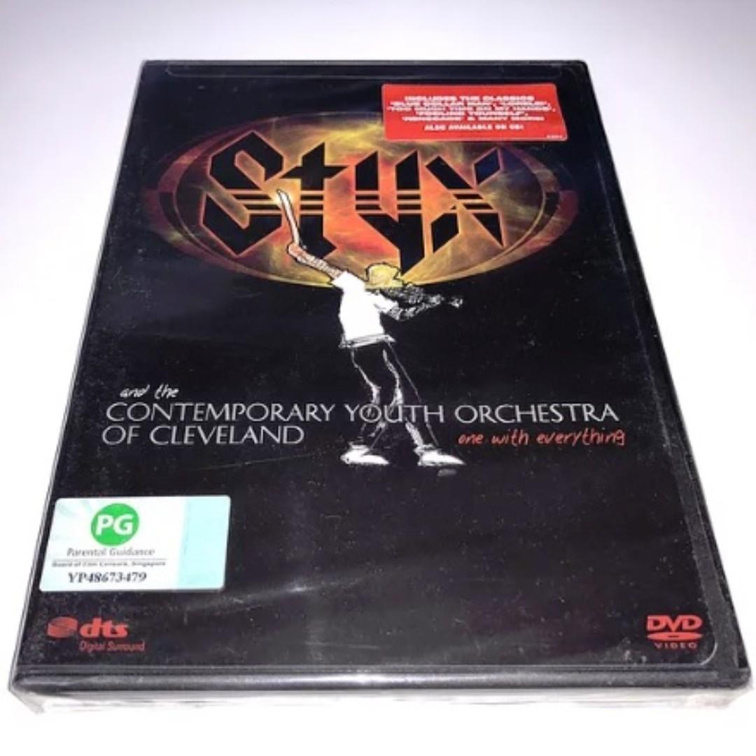 Styx One With Everything DVD (Imported), Hobbies & Toys, Music & Media ...