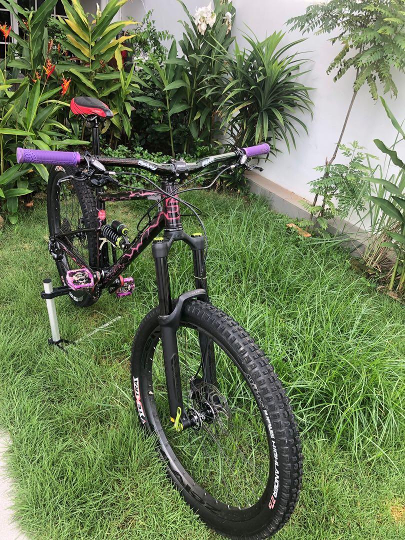 Super Rare Custom Steel Full Suspension (Starling Swoop 27.5), Sports ...