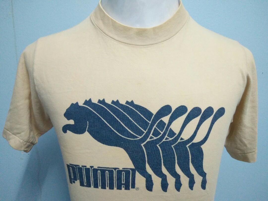 Vintage Puma late 70s, Men's Fashion, Tops & Sets, Tshirts & Polo ...