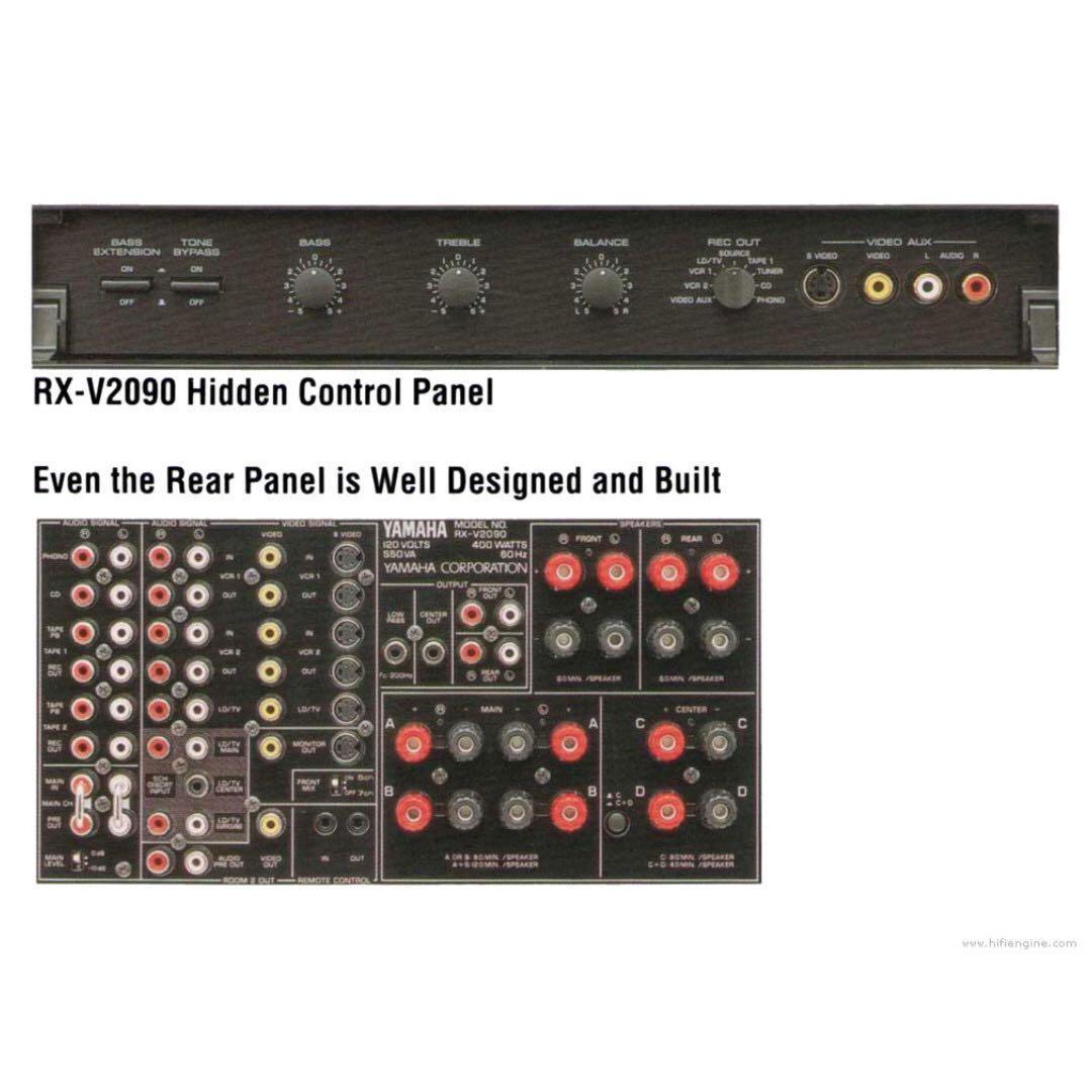 YAMAHA Natural Sound A/V Receiver RX-V2090, Audio, Other Audio ...