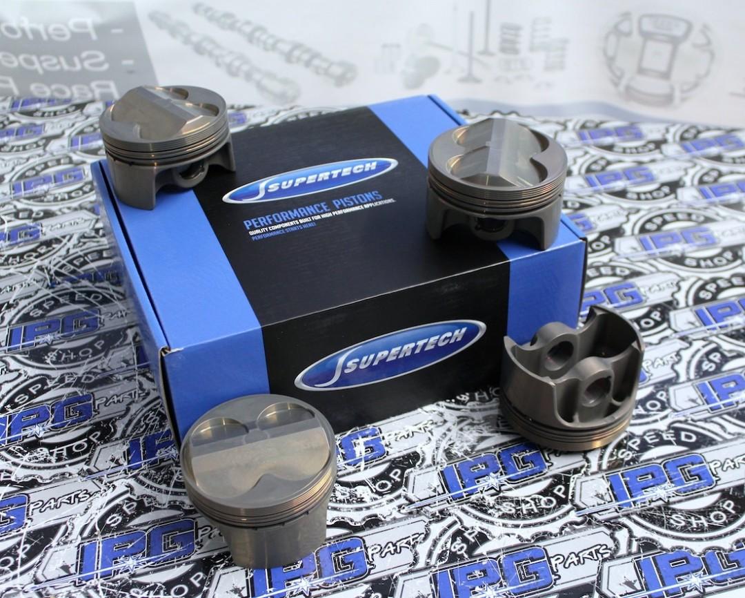 Brand new Supertech K20a pistons 86.5mm 12.5:1 compression, Car ...