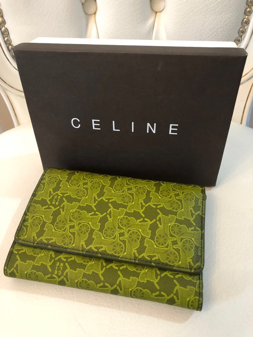 Celine Compact Wallet, Luxury, Bags & Wallets on Carousell