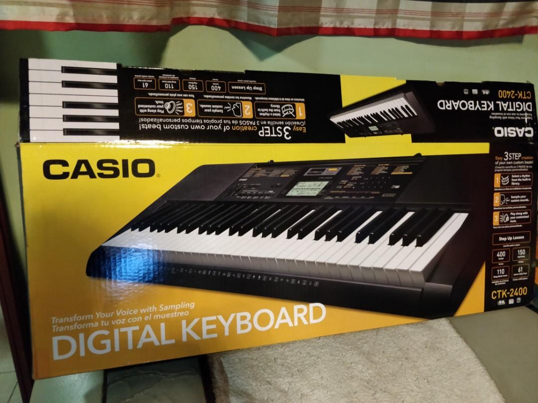 Digital Keyboard Casio CTK-2400, Hobbies & Toys, Music & Media, Musical Instruments on Carousell