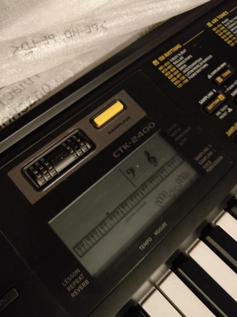Digital Keyboard Casio CTK-2400, Hobbies & Toys, Music & Media, Musical Instruments on Carousell