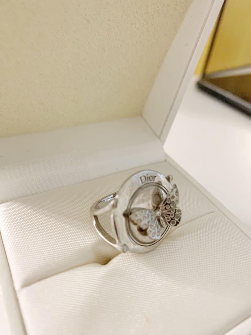 DIOR Butterfly Ring, Women's Fashion, Jewelry & Organisers, Body ...