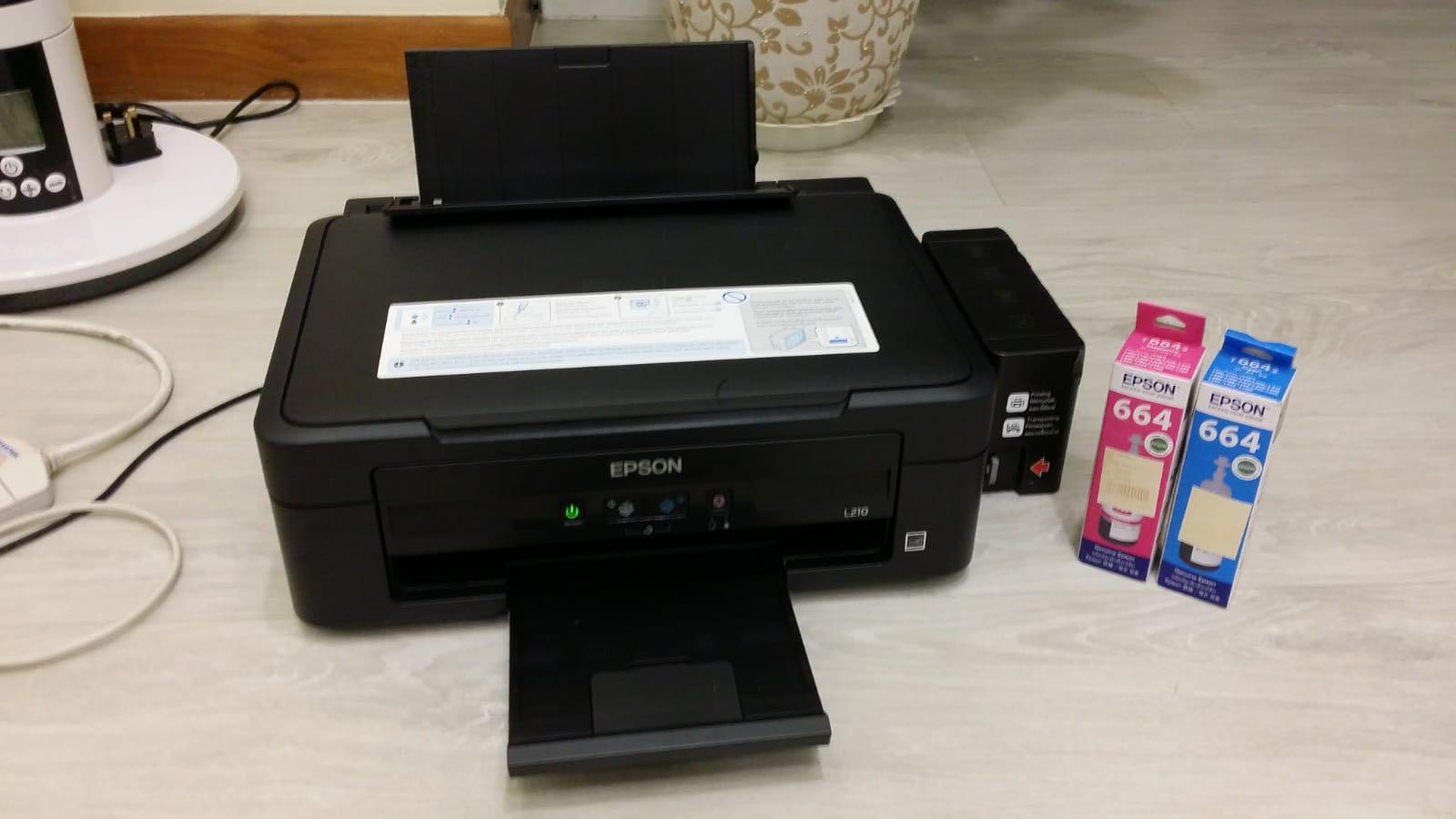 Epson L210 Printer Scan Print Copy, Computers & Tech, Printers ...