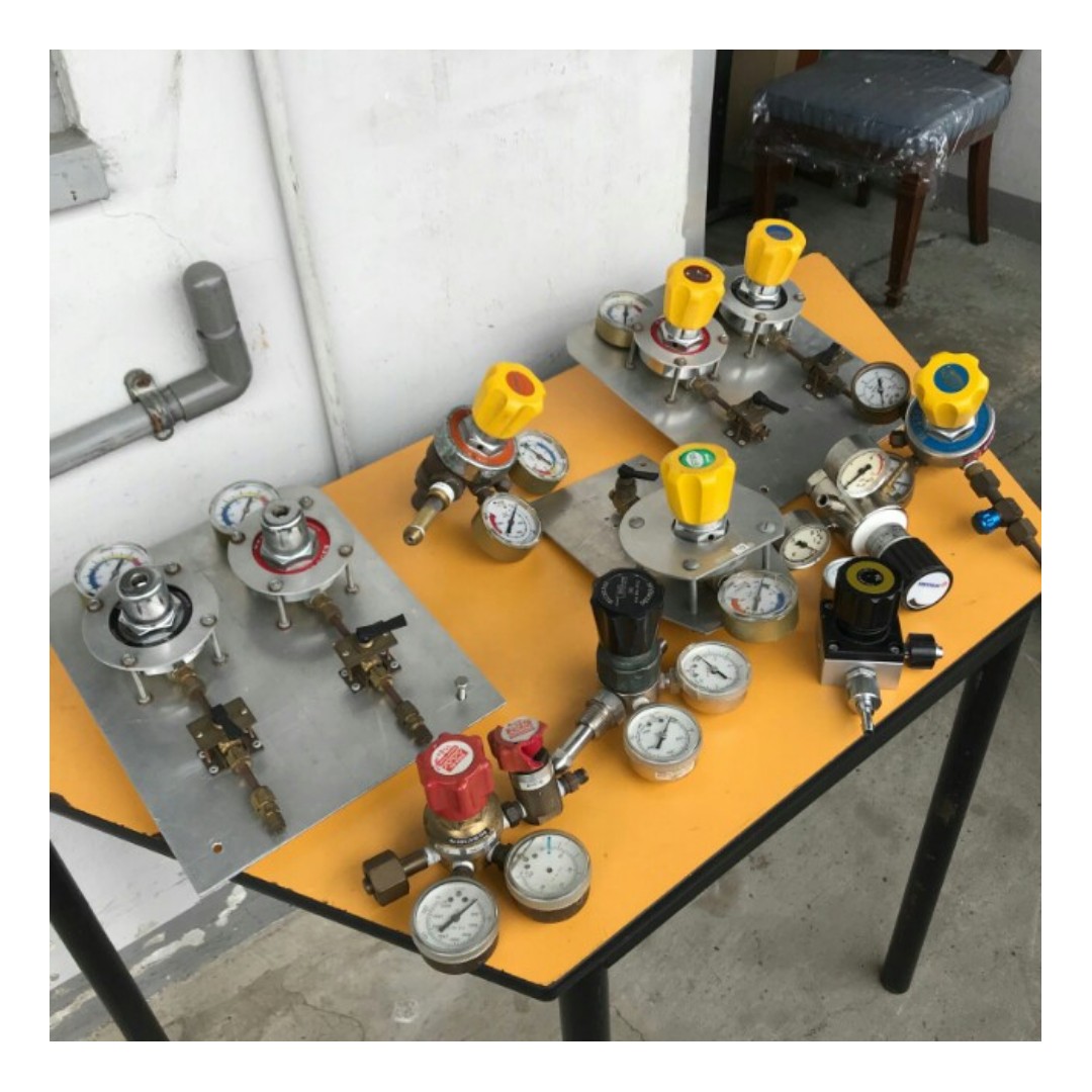 For Sale Air Regulator Big with pad & Small , Everything Else on Carousell