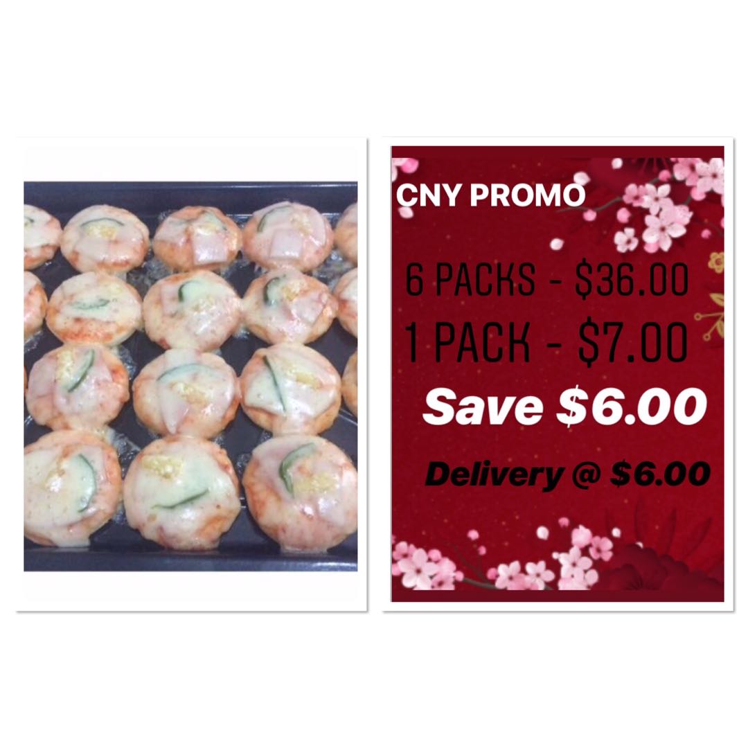 Frozen Coin Pizza, Food & Drinks, Chilled & Frozen Food on Carousell