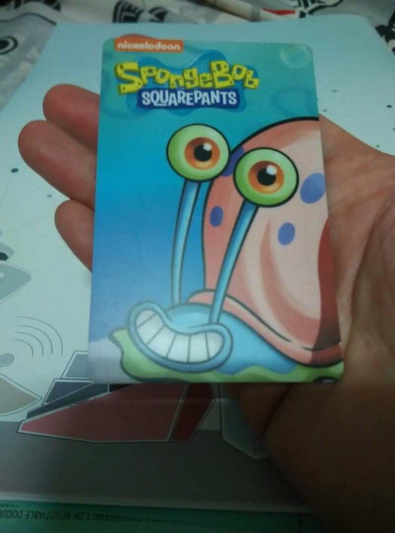 Gary the Snail card (SpongeBob SquarePants) Timezone Arcade, Hobbies ...
