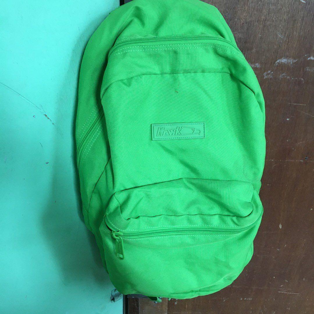 HAWK BAG (NEON GREEN), Men's Fashion, Bags, Backpacks on Carousell