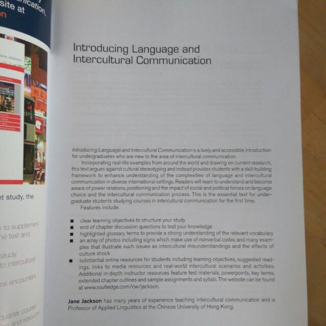 HG8004 Introducing Language and Intercultural Communication, Hobbies ...