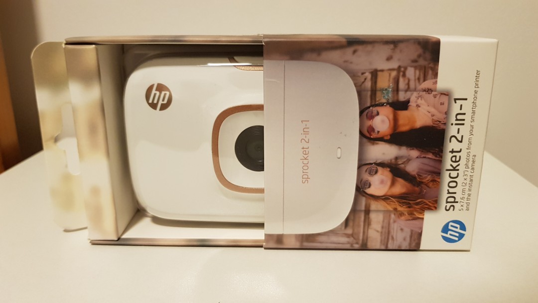 Hp sprocket 2 in 1 instant camera instant printer, Photography, Cameras ...
