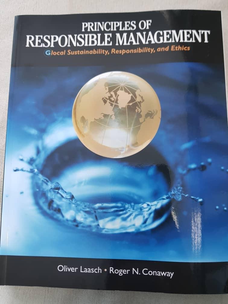 KAPLAN TEXTBOOK (PRINCIPLES OF RESPONSIBLE MANAGEMENT), Hobbies & Toys ... KAPLAN TEXTBOOK (PRINCIPLES OF RESPONSIBLE MANAGEMENT), Hobbies & Toys ...