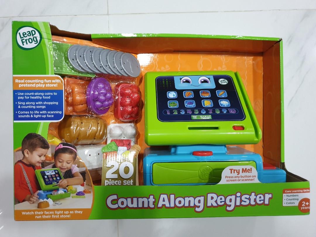 Leapfrog Count Along Register, Hobbies & Toys, Toys & Games on Carousell
