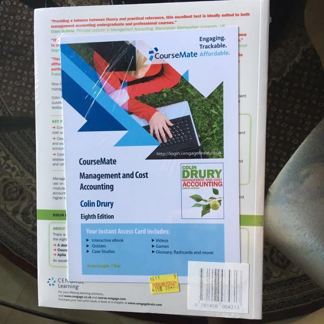 Management and Cost Accounting (8th edition) by Colin Drury, Hobbies ...