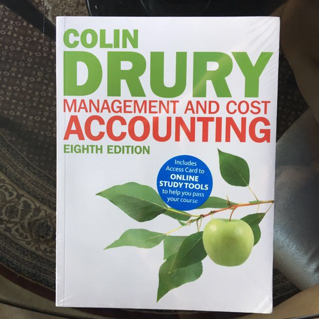 Management and Cost Accounting (8th edition) by Colin Drury, Hobbies ...