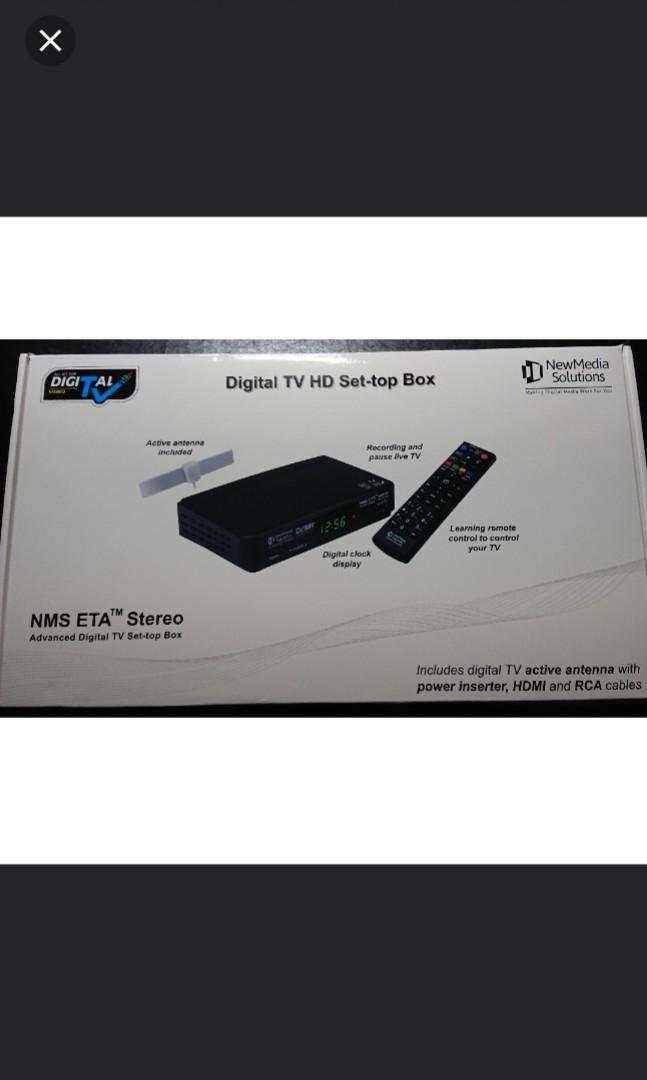 Newmedia solution Digital TV Set-top Box - unsealed box, TV & Home ...