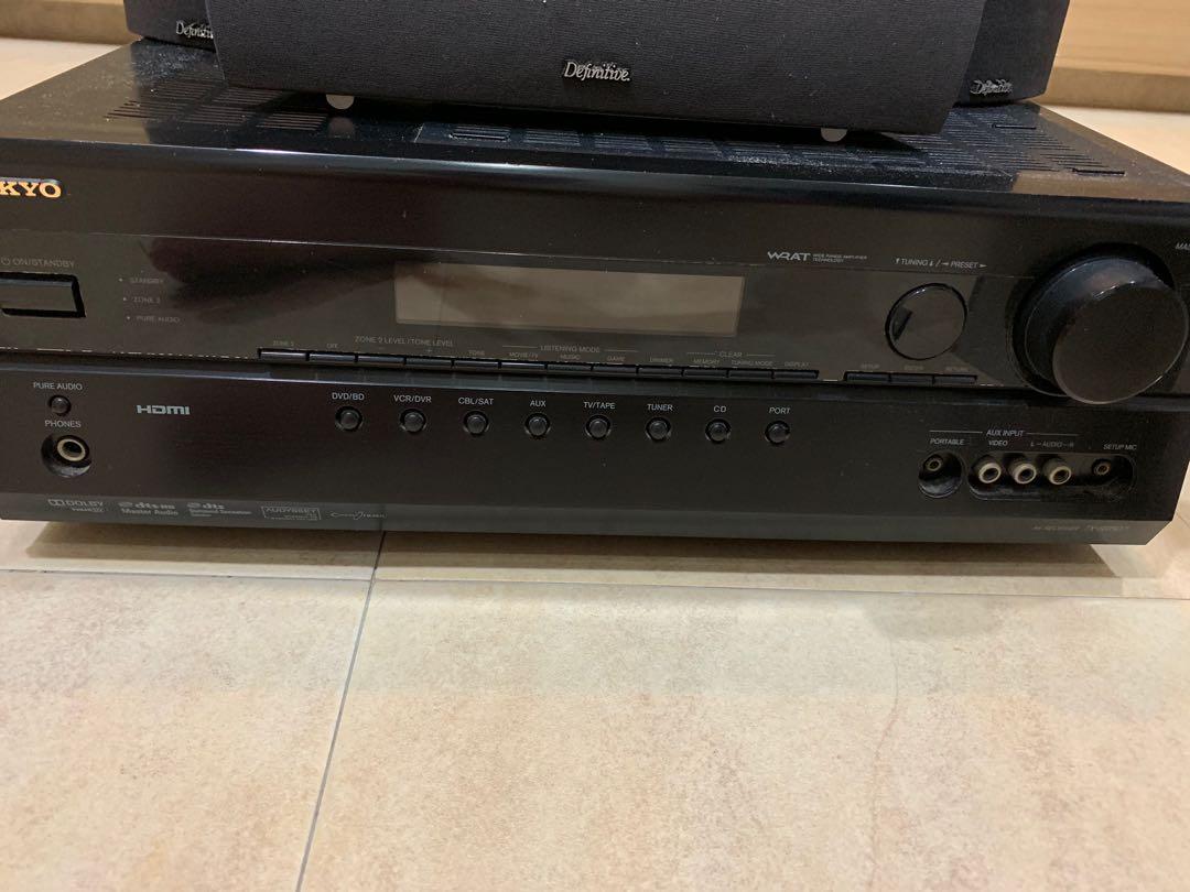 Onkyo AV Receiver & 5.1 Channel Definitive Speakers, Audio, Soundbars ...