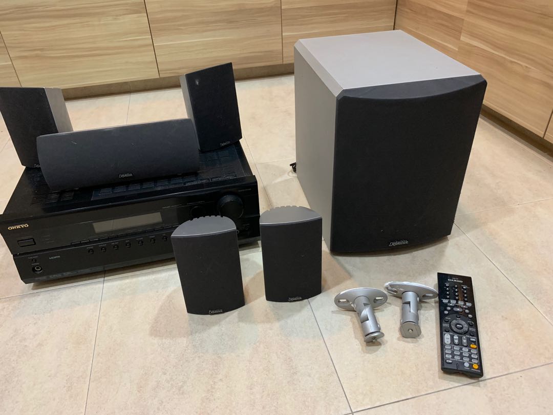 Onkyo AV Receiver & 5.1 Channel Definitive Speakers, Audio, Soundbars ...