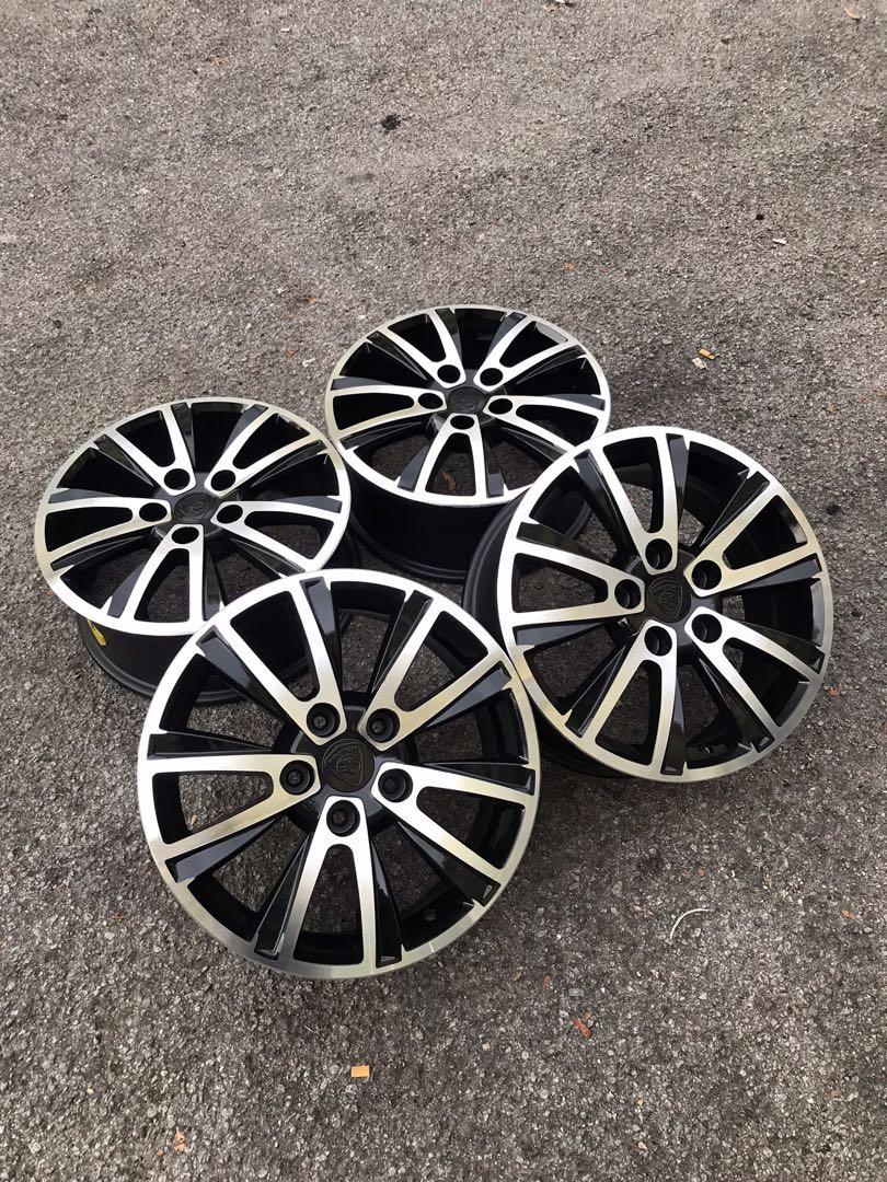 Original 16 inch sports rim proton preve vip style by zakwan wheel ...