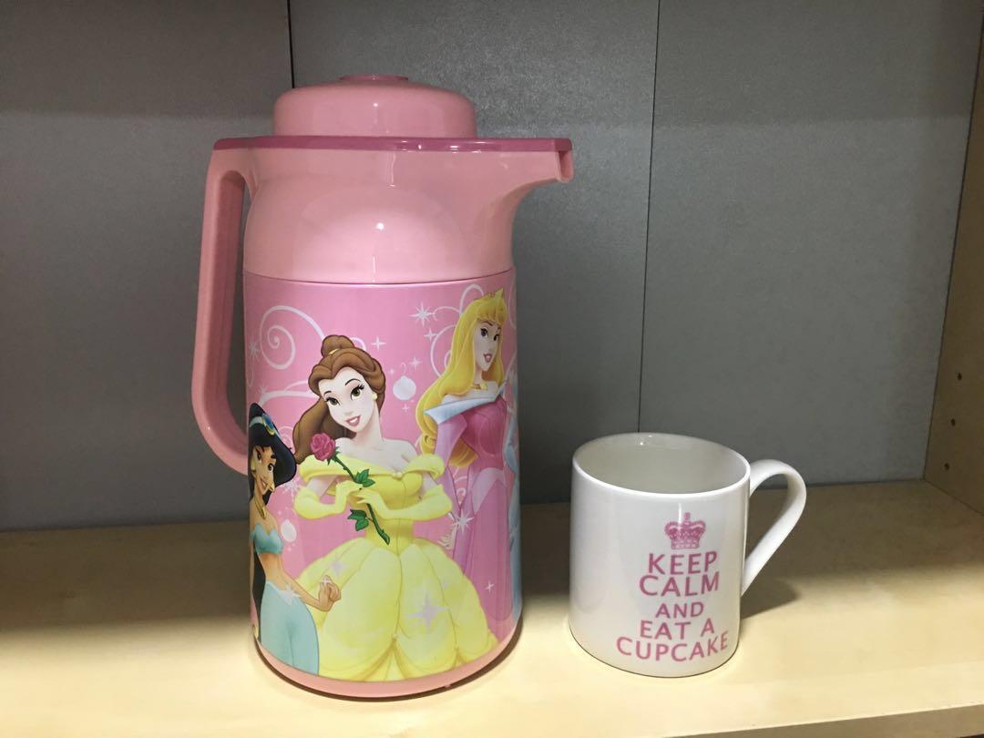 Original Disney Princess Flask (New), Furniture & Home Living ...