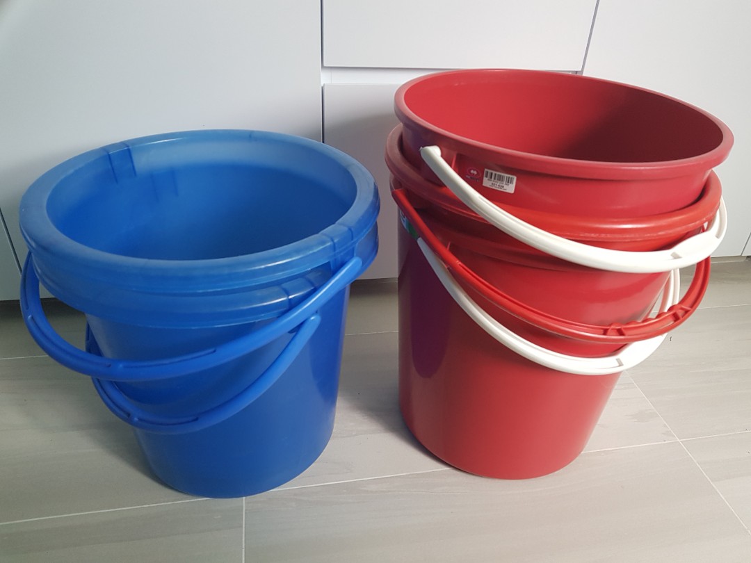 Pails, Furniture & Home Living, Cleaning & Homecare Supplies, Waste ...
