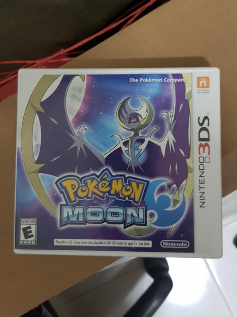 Pokemon Moon 3DS, Video Gaming, Video Games, Nintendo on Carousell