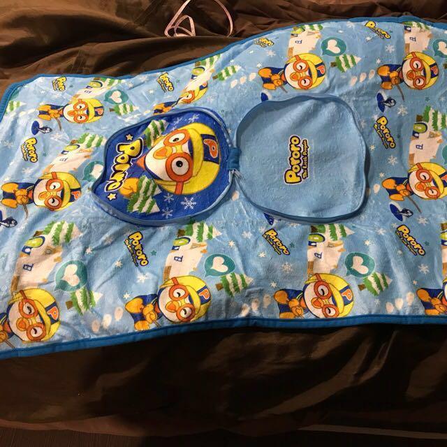 Pororo blanket, Babies & Kids, Bathing & Changing, Changing Mats ...