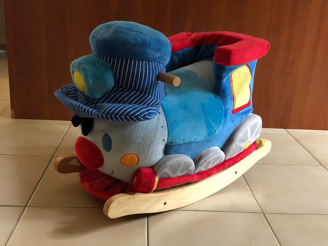 Rocking Train, sit on rocker, Babies & Kids, Baby Nursery & Kids ...