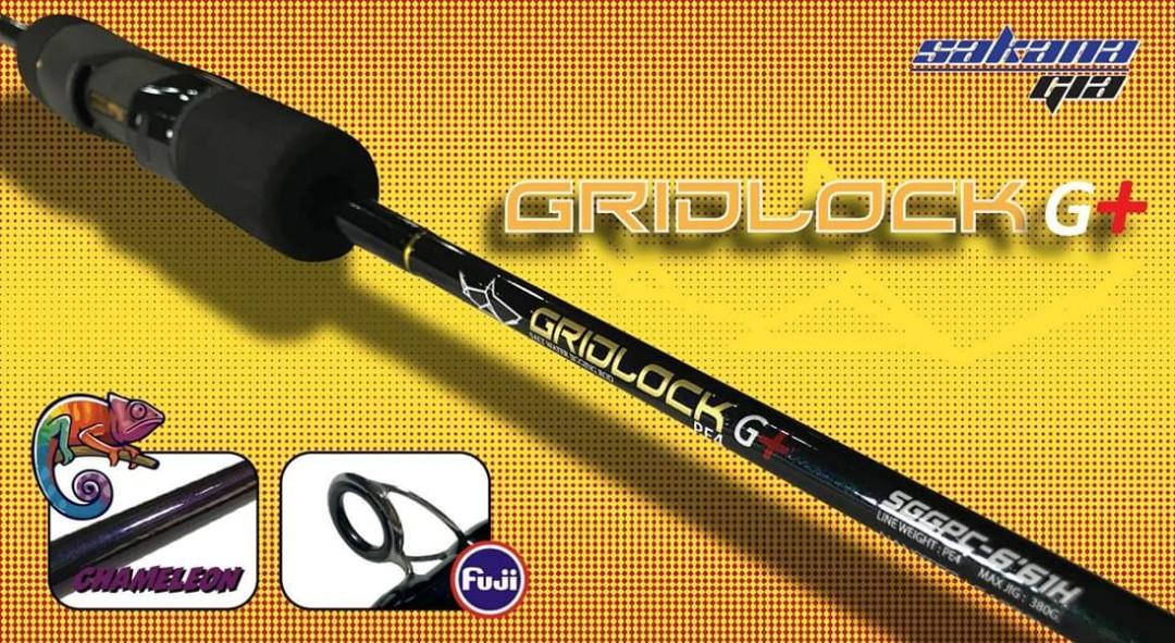 SAKANA GIA GRIDLOCK Plus Jigging Rod, Sports Equipment, Fishing on ...