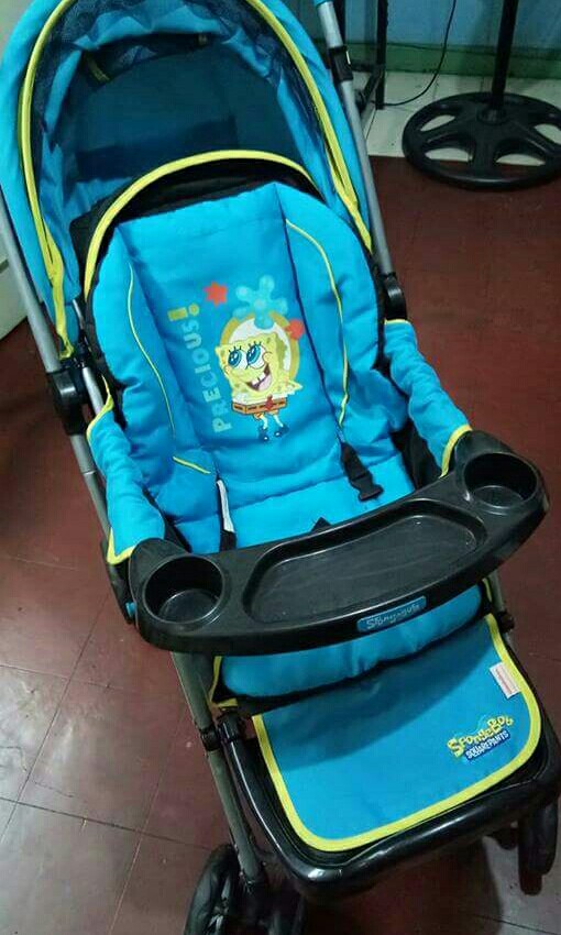 Spongebob Stroller, Babies & Kids, Going Out, Strollers on Carousell