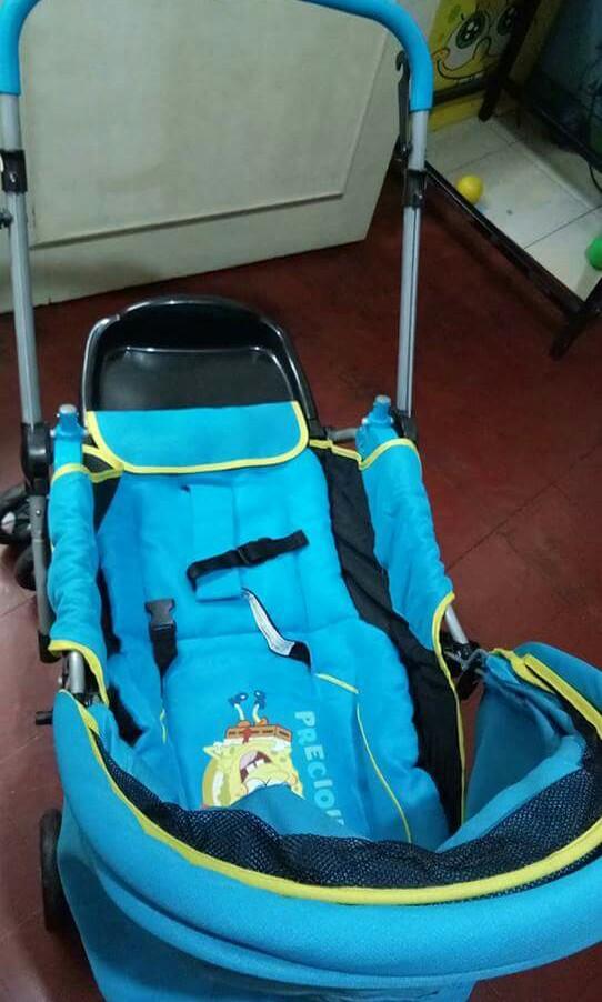 Spongebob Stroller, Babies & Kids, Going Out, Strollers on Carousell
