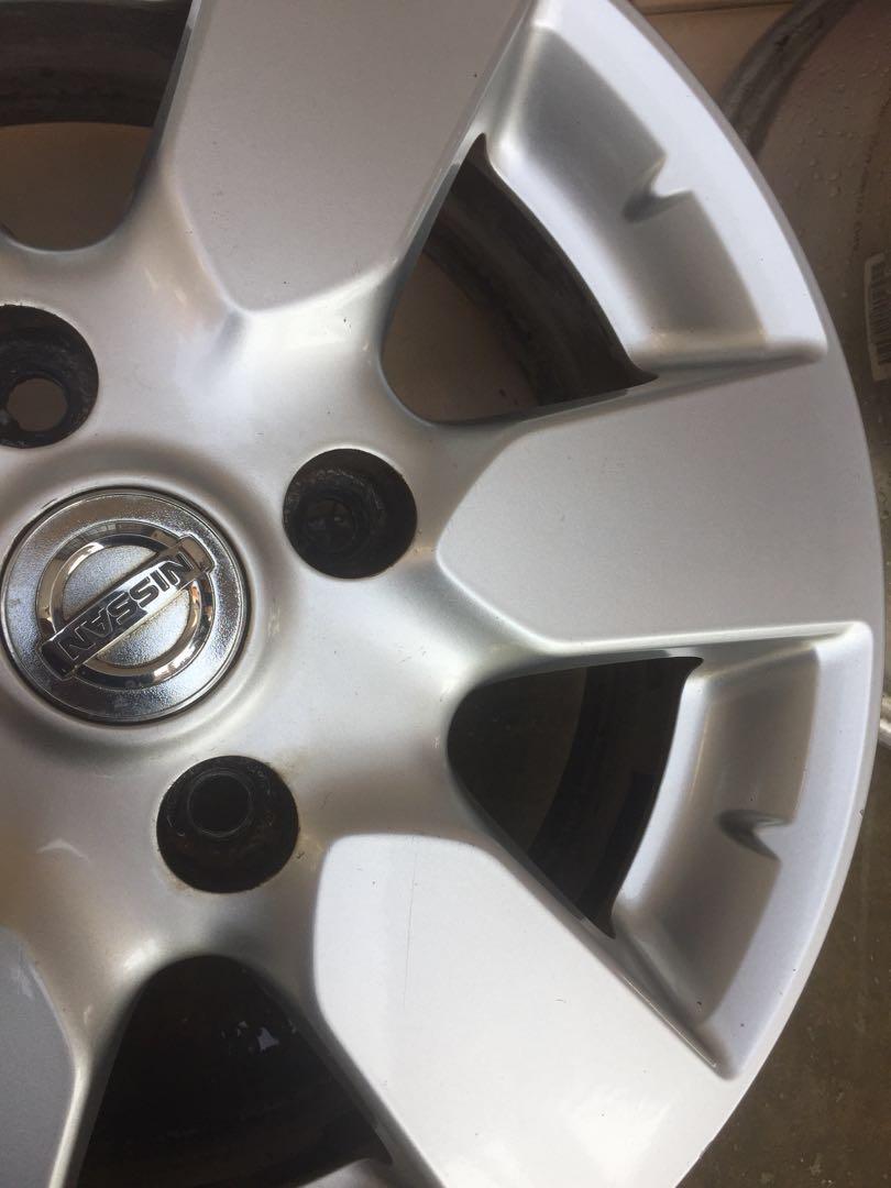 Sport rim nissan grand livina, Auto Accessories on Carousell