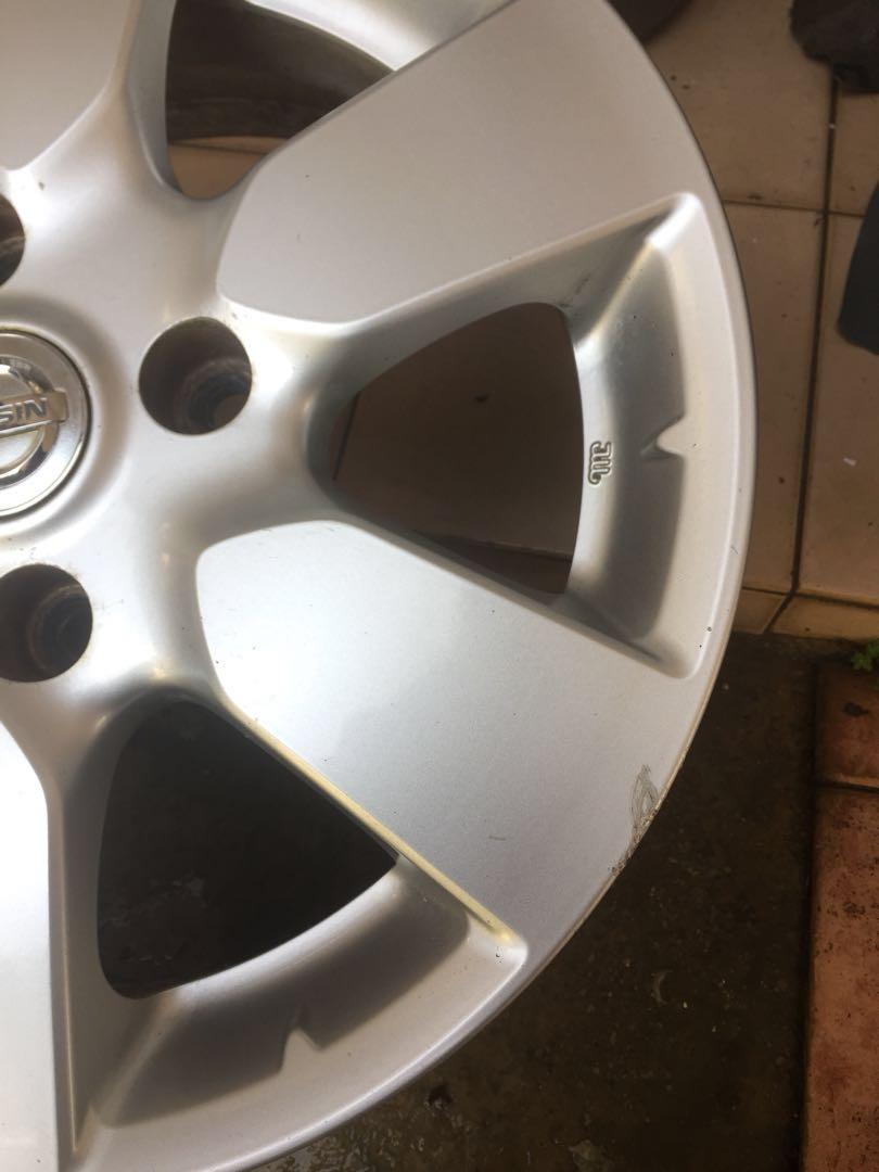 Sport rim nissan grand livina, Auto Accessories on Carousell