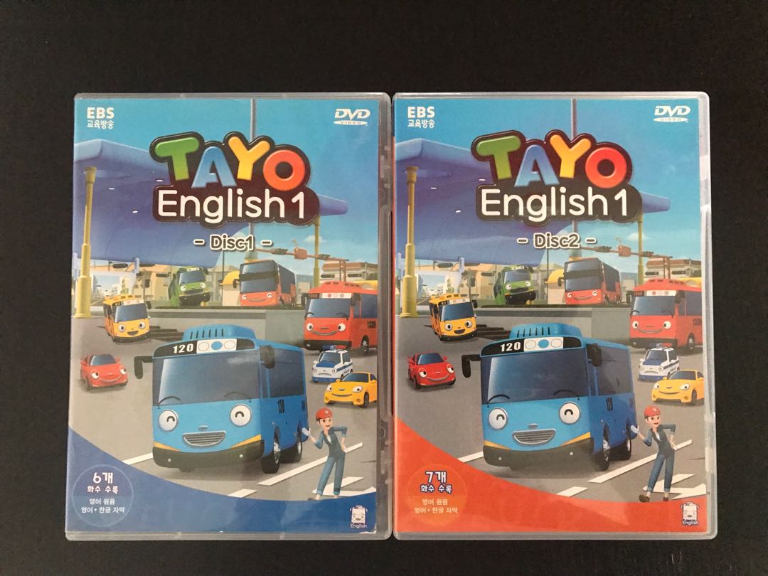 Tayo Little Bus DVD/Video, Hobbies & Toys, Music & Media, CDs & DVDs on ...
