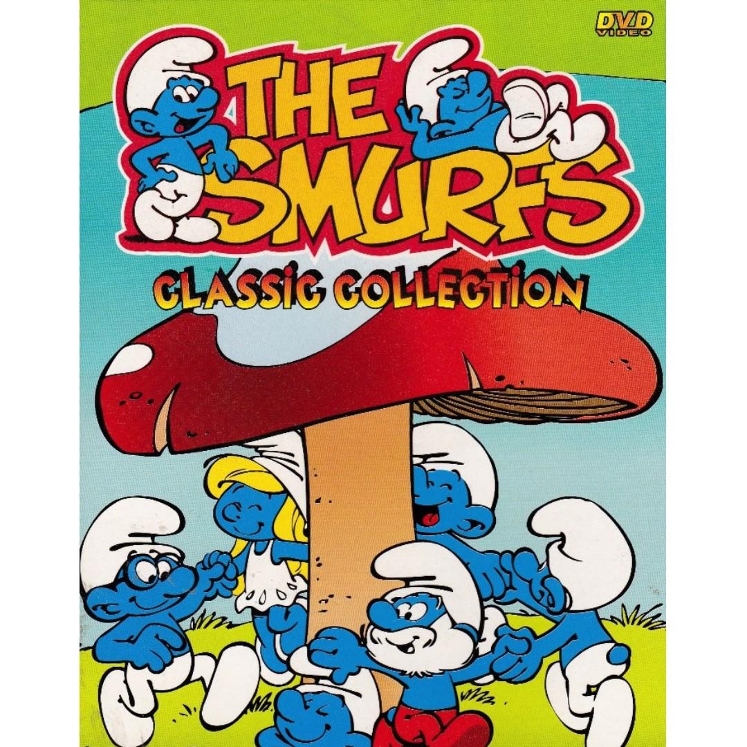 The Smurfs Classic Collection Anime DVD, Hobbies & Toys, Music & Media ...
