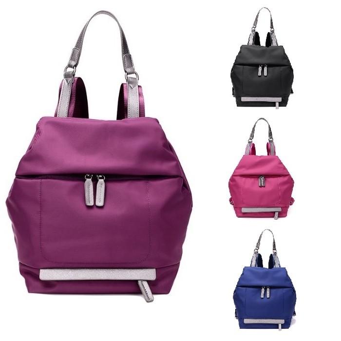 Waterproof Nylon Backpack, Fesyen Wanita, Tas & Dompet di Carousell