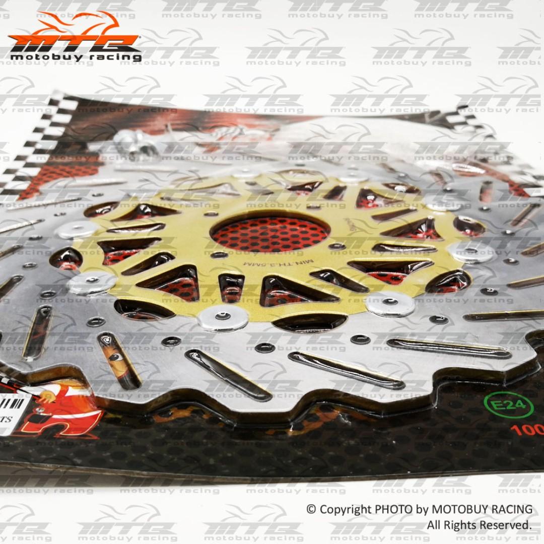 YAMAHA LC135 (4S) RACING DISC PLATE WITH BRACKET (FOR MODIFY TO 300MM ...