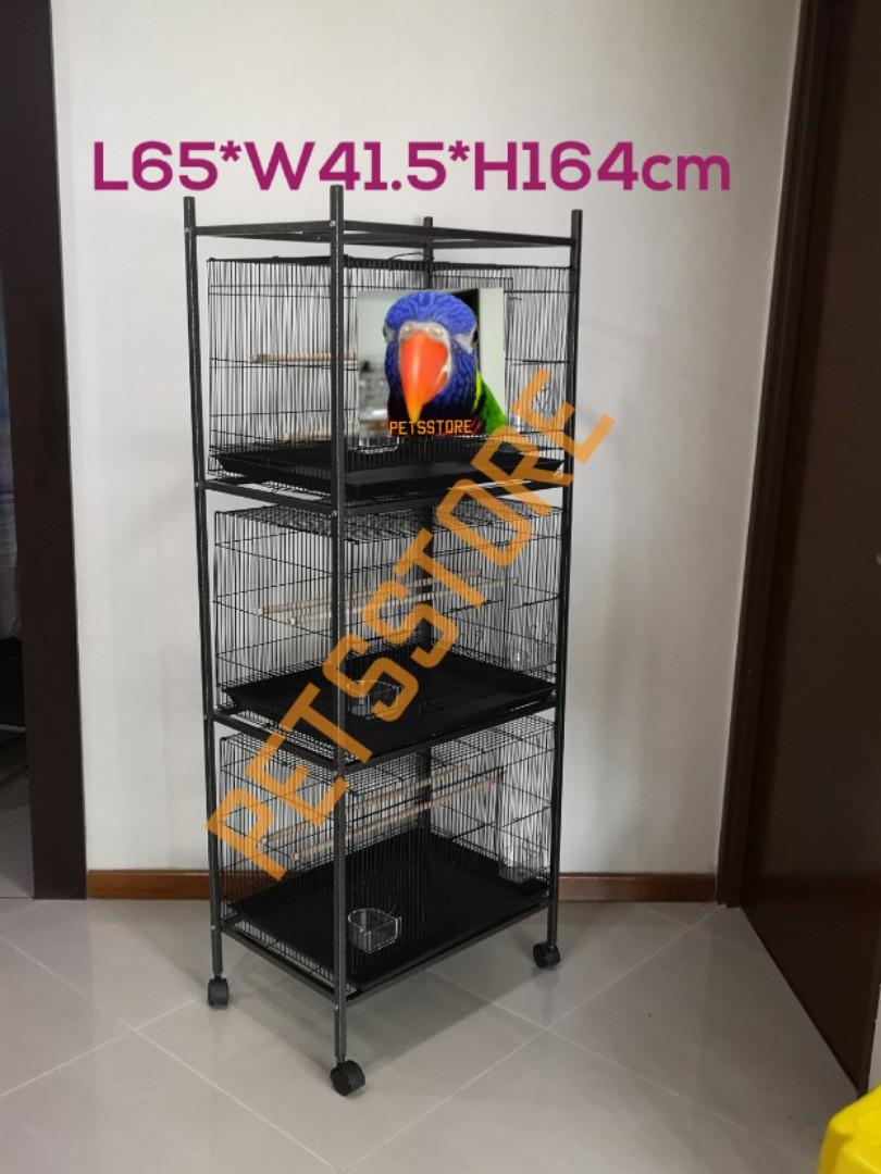 4-tier cage rack & cages, Pet Supplies, Homes & Other Pet Accessories ...