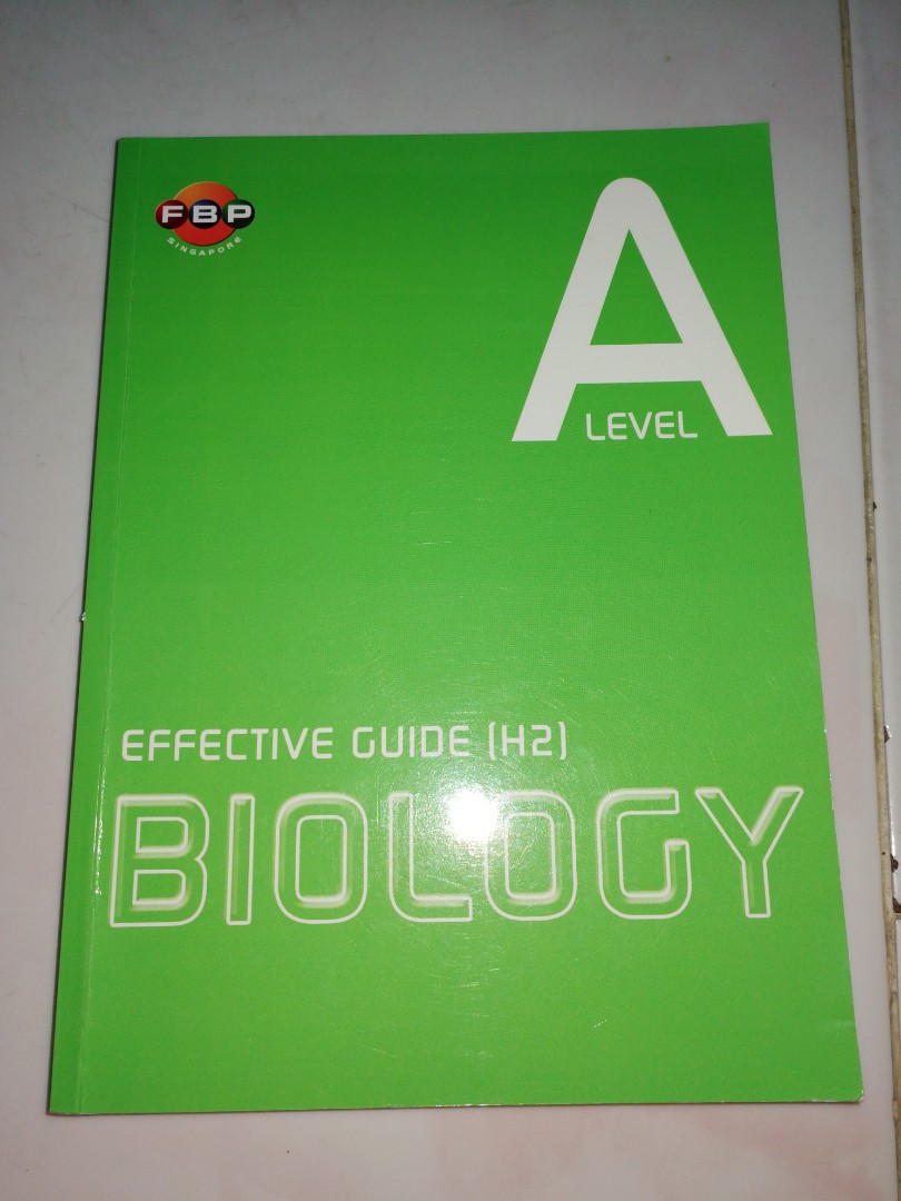 A LEVEL H2 Biology Effective Guide, Hobbies & Toys, Books & Magazines ...