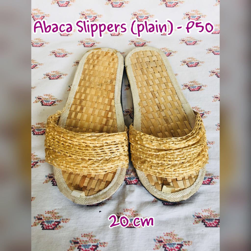 Abaca Slippers, Babies & Kids, Babies & Kids Fashion on Carousell
