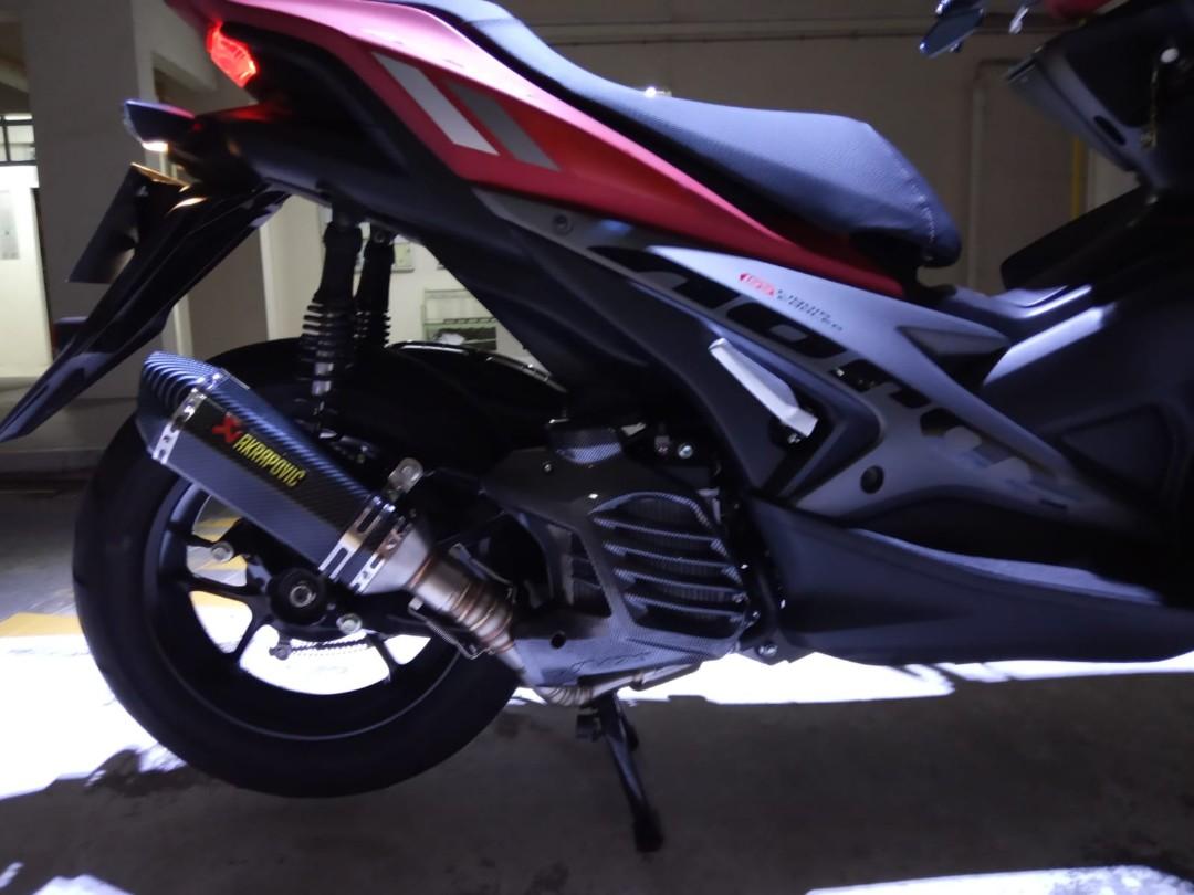 Aerox full system, Motorcycles, Motorcycle Accessories on Carousell