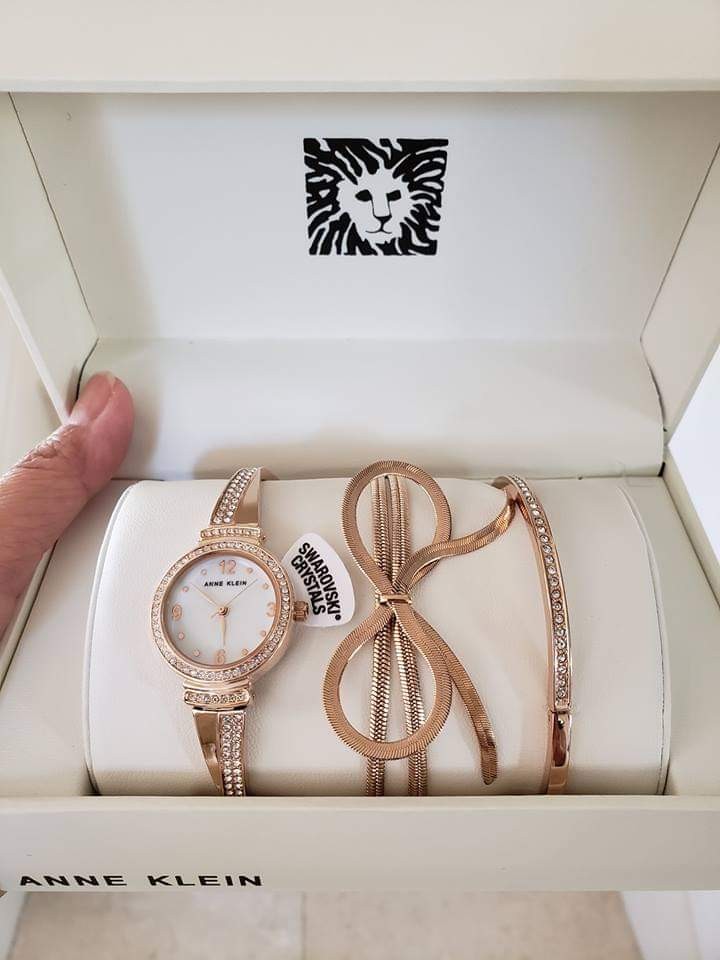 ANNE KLEIN WATCH SET, Women's Fashion, Watches & Accessories, Watches ...
