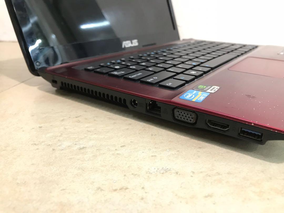 ASUS K43SD Core i3 2nd Generation 750 HDD 4gb Ram 2gb Nvidia GeForce ...