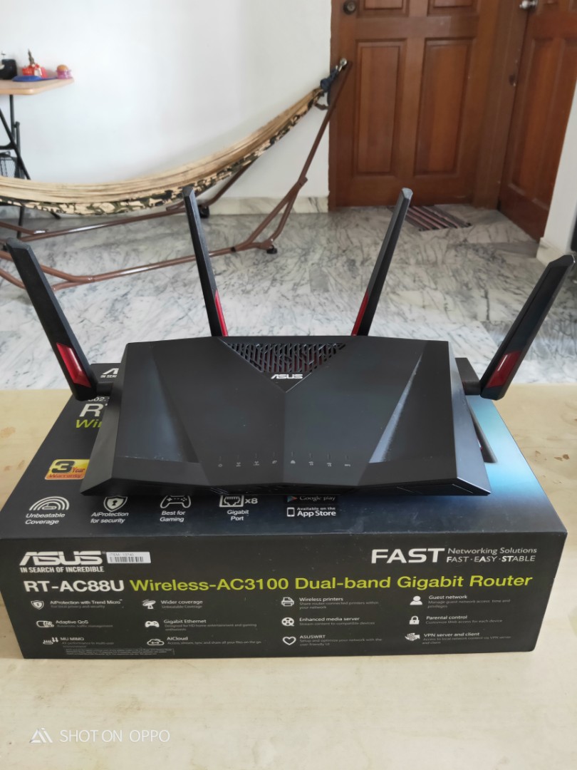 Asus Wireless Ac Router Computers Tech Parts Accessories Networking On Carousell